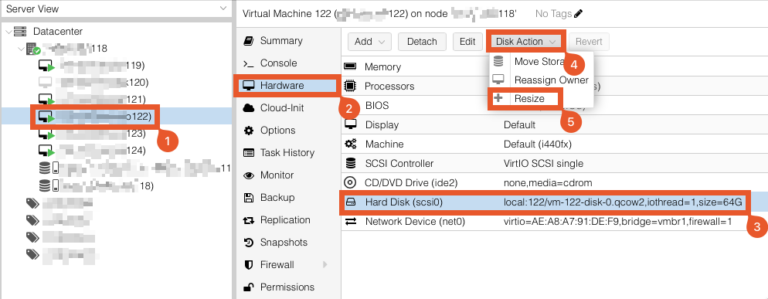 How to increase Ubuntu 22.04 disk size (VM running in Proxmox) - WPdocs.io
